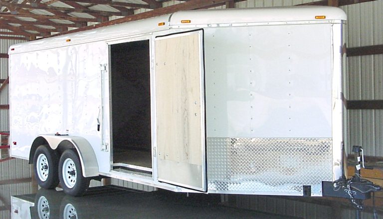 16' Enclosed "V" Nose Trailer - BW Manufacturing