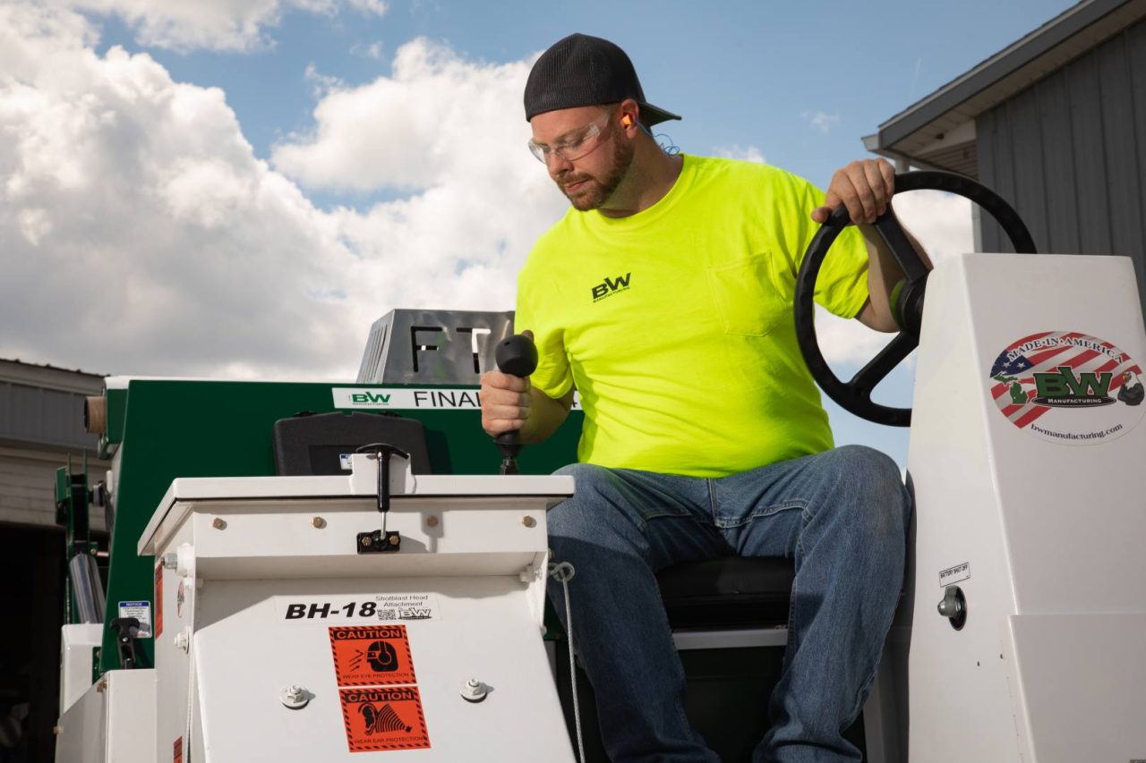 BH-18 Shotblasting Head Attachment | BW Manufacturing